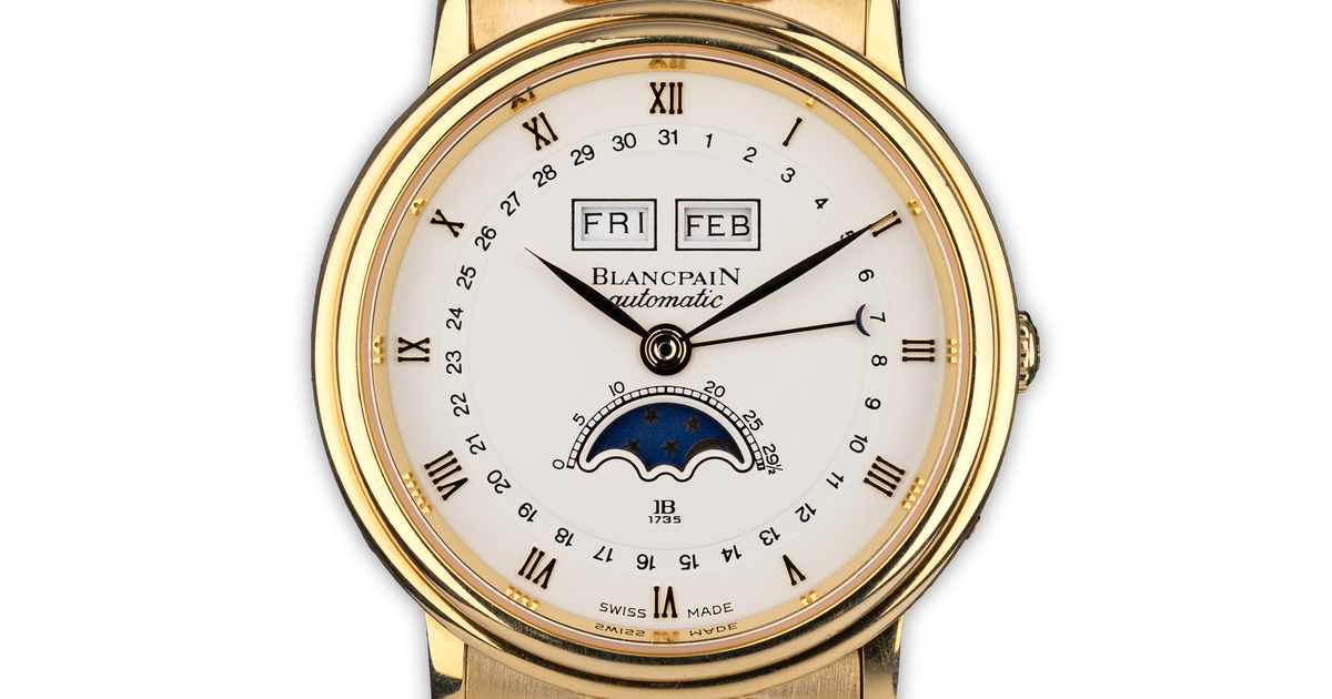 Blancpain Villeret Complete Calendar | Ole Mathiesen Store DK